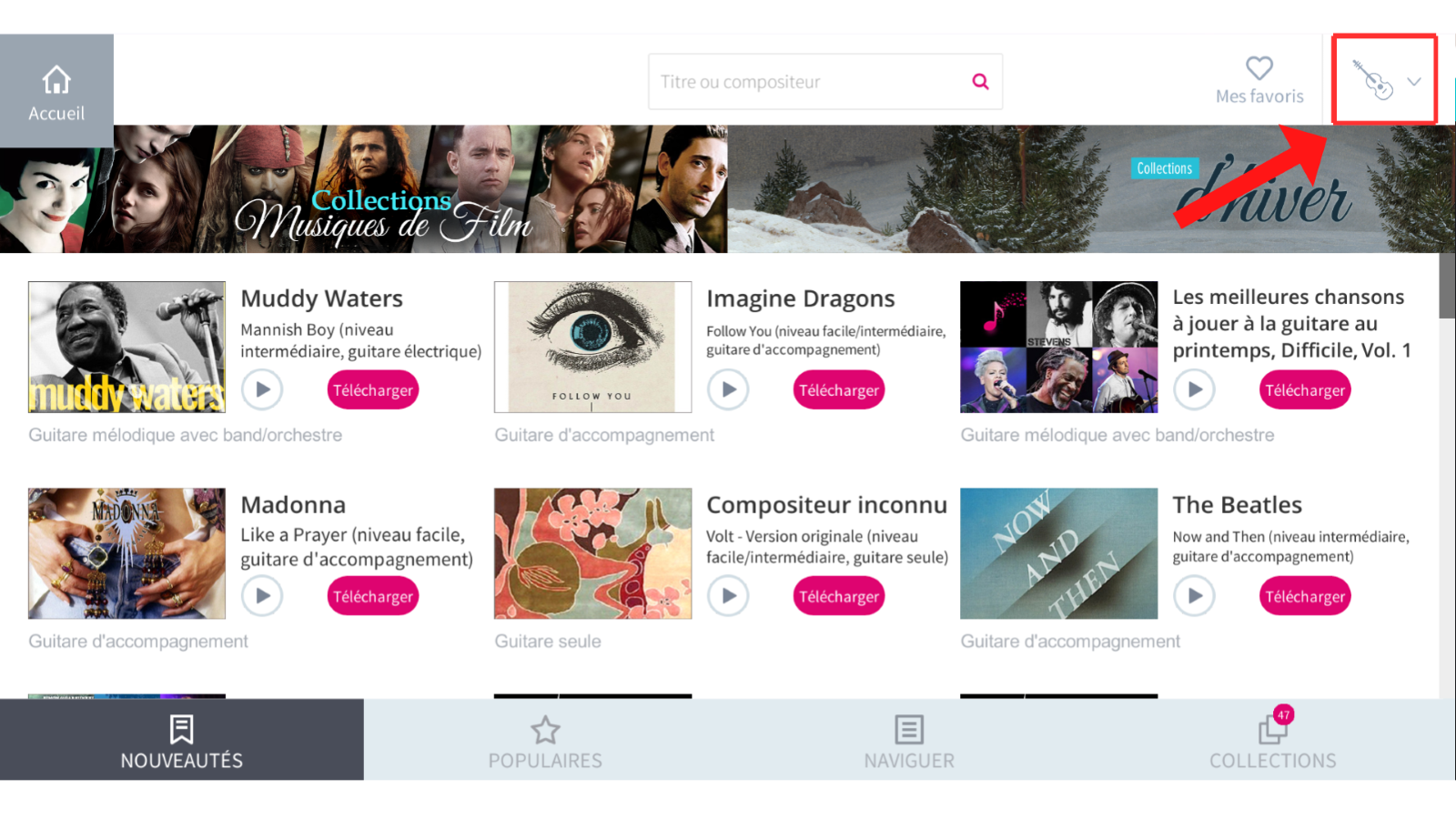 Comment consulter le catalogue sur l’application Tomplay ? – Tomplay - Aide & Support